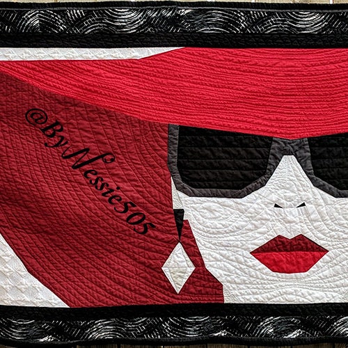 Lady in Red Quilt Pattern - Etsy