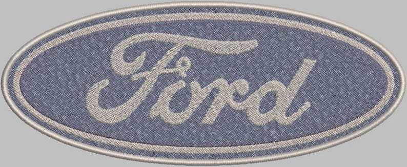 Ford Logo Machine Embroidery Design - Etsy