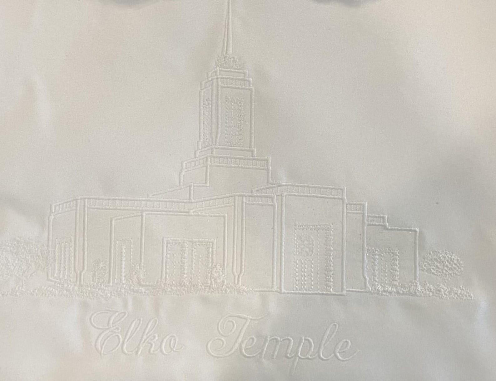 Elko Temple Envelope Machine Embroidery Applique and Instructions - Etsy