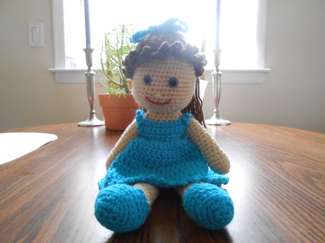 New HANDMADE Crocheted "marcy" Doll - Etsy