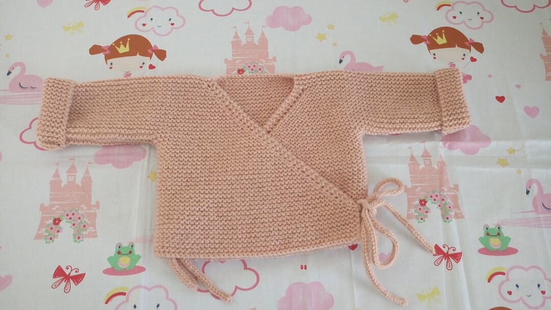 Baby Girl's or Boy's Baby Girl's or Boy's Wrap-over Bra in Dew Beige ...