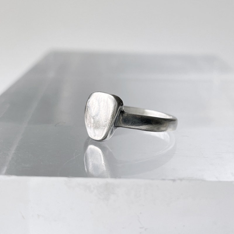 Cast Silver Ring - Etsy