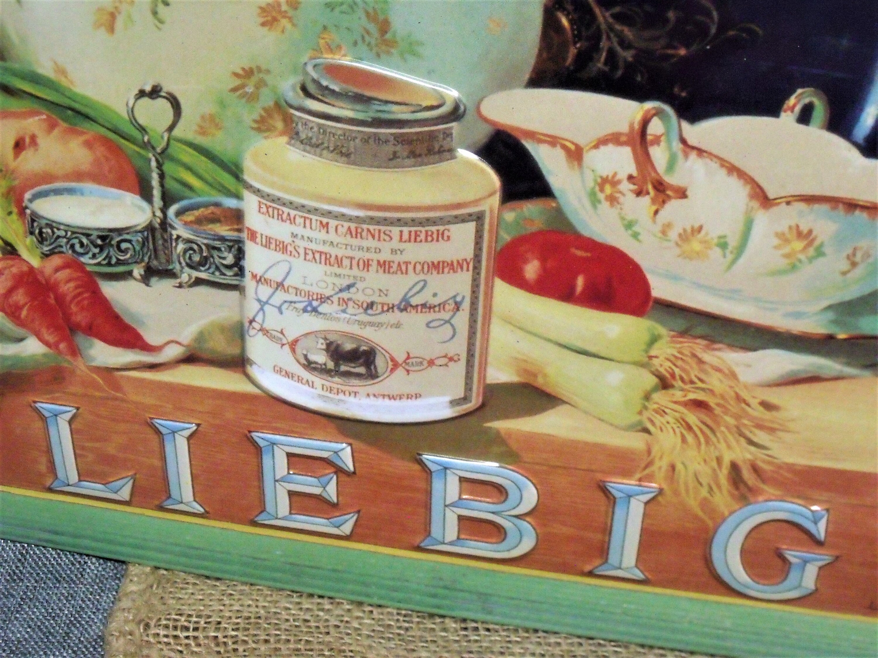 Vintage Style Metal Advertising Sign