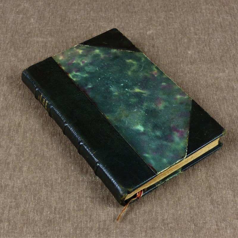 Marbled Book - Etsy