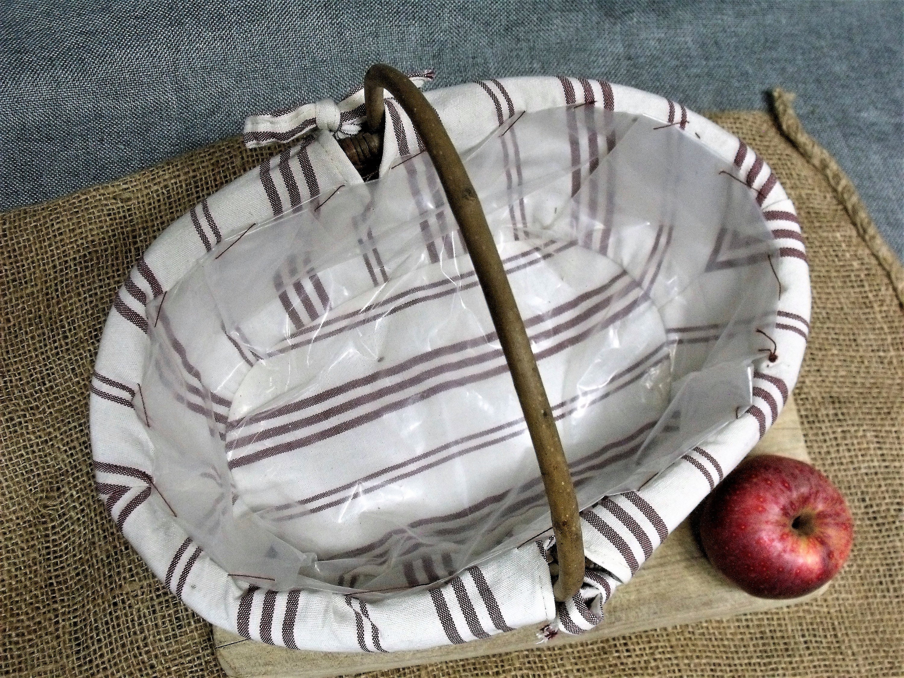 Rustic French Willow Garden Trug