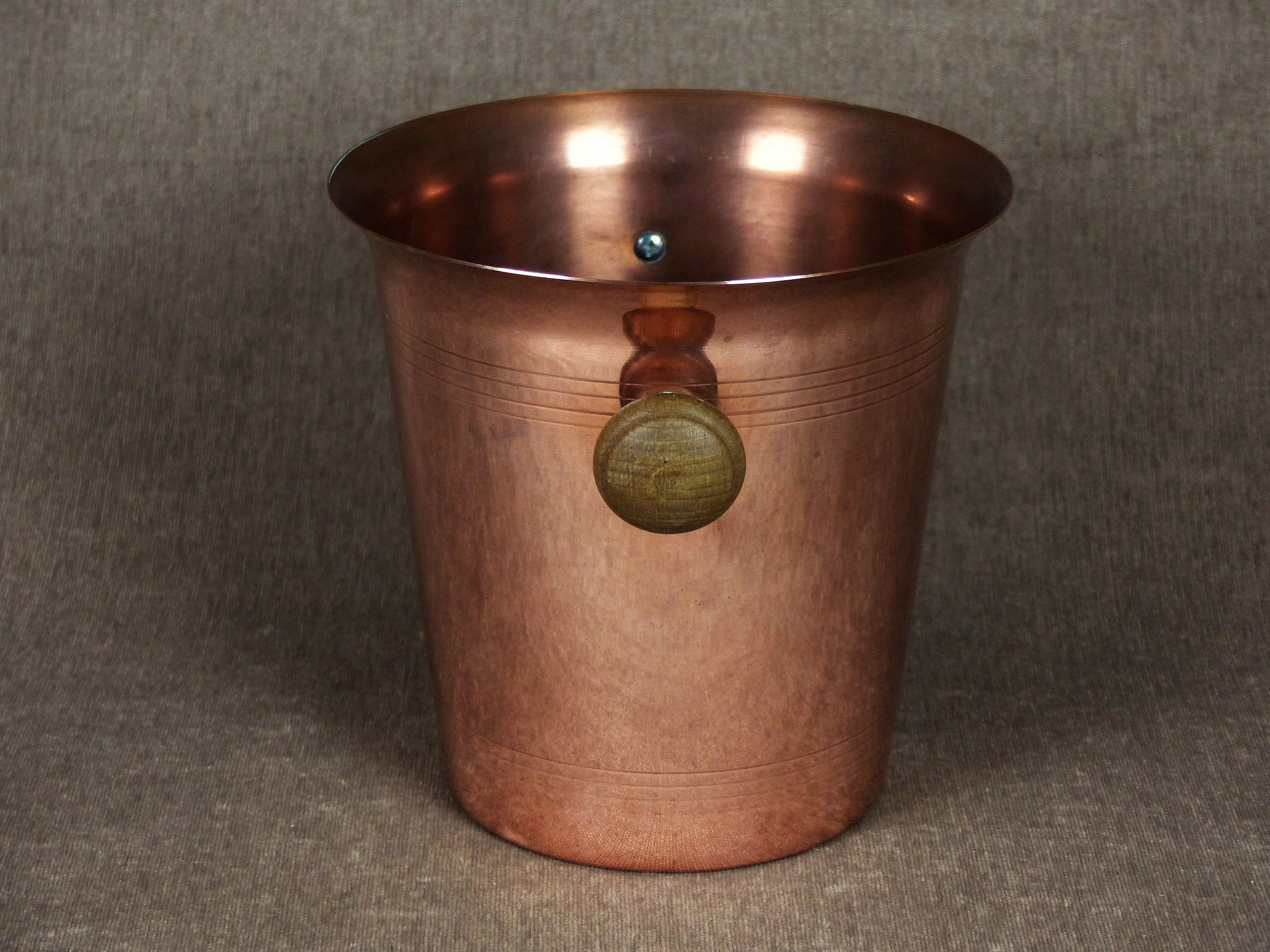 Vintage French Copper Champagne Bucket