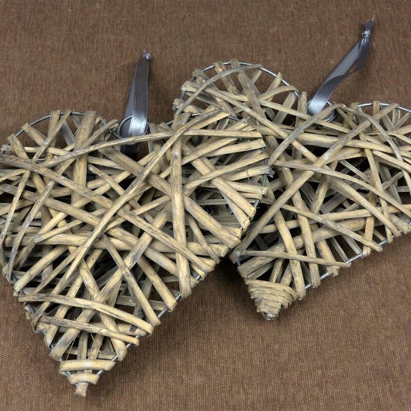 Wicker Heart - Etsy UK