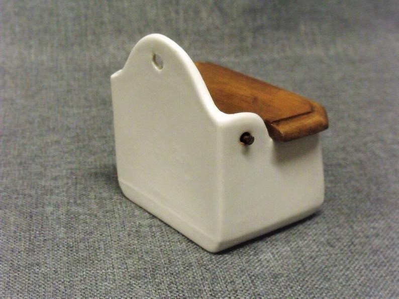 Vintage French Porcelain Match Box