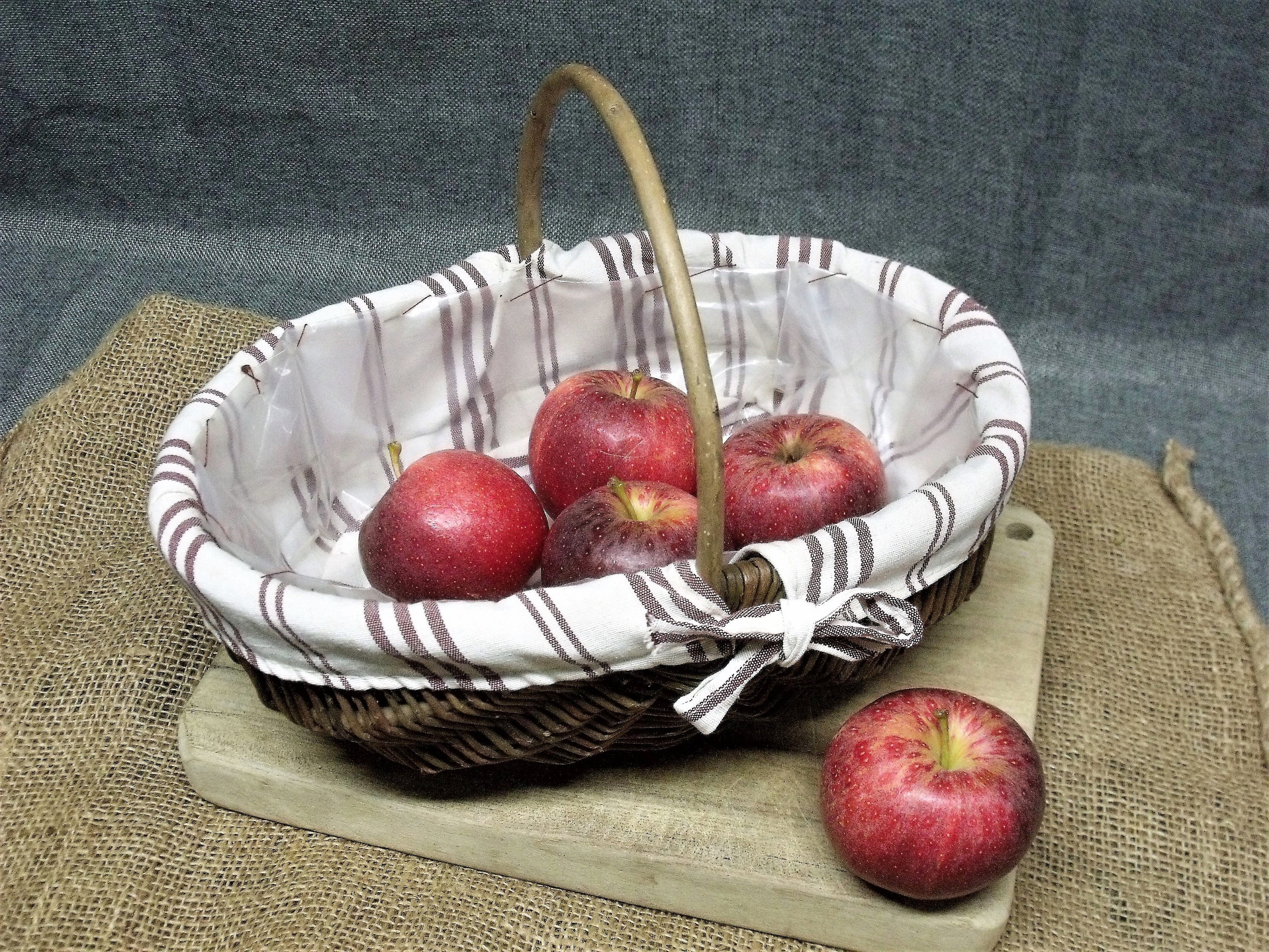 Rustic French Willow Garden Trug