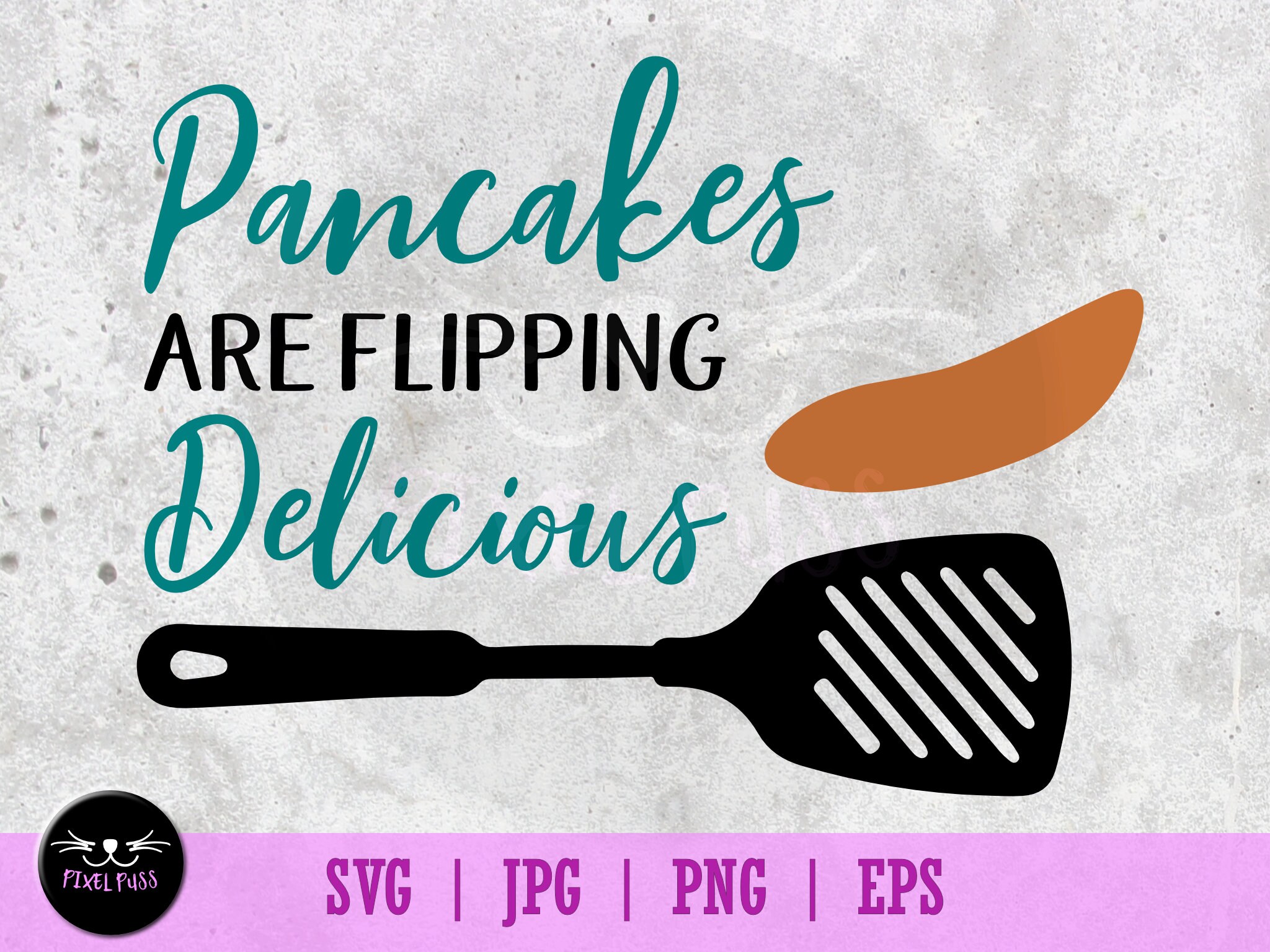 Flipping Pancakes Clip Art