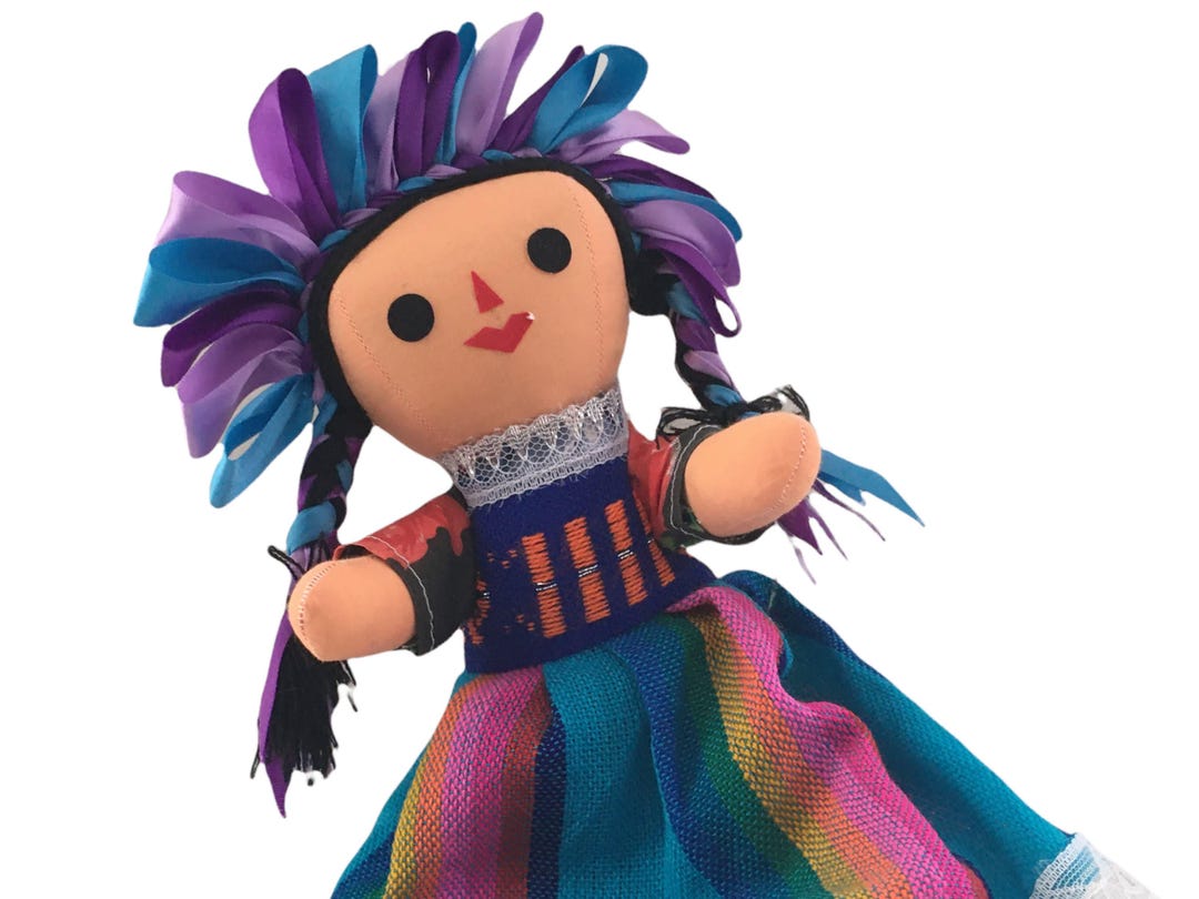 Handmade 10 Mexican Rag Doll Lele Doll Maria Doll Muñeca Maria Mexicana ...