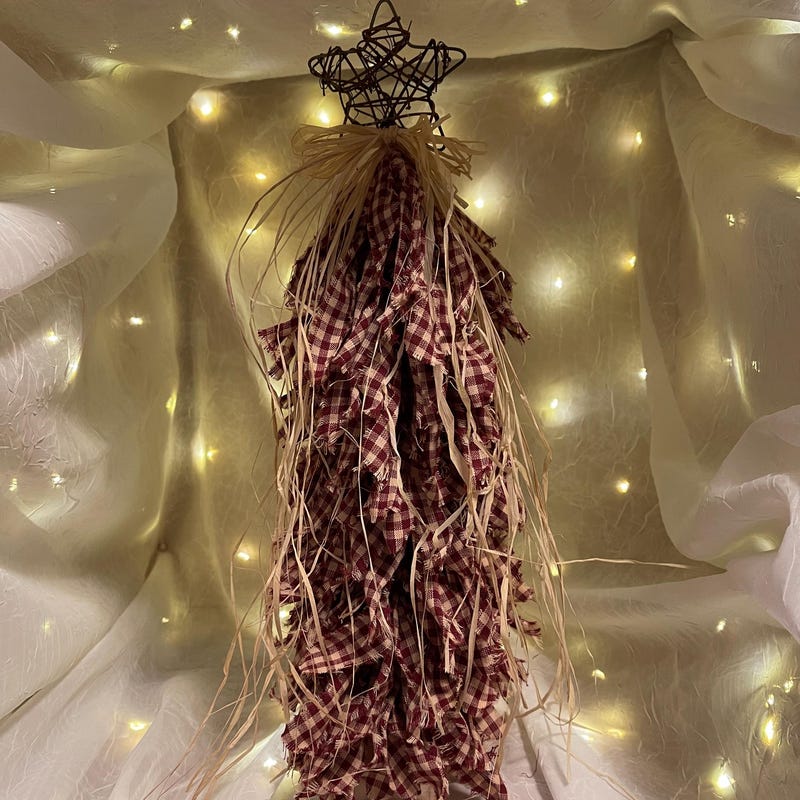 Christmas Rag Tree - Etsy