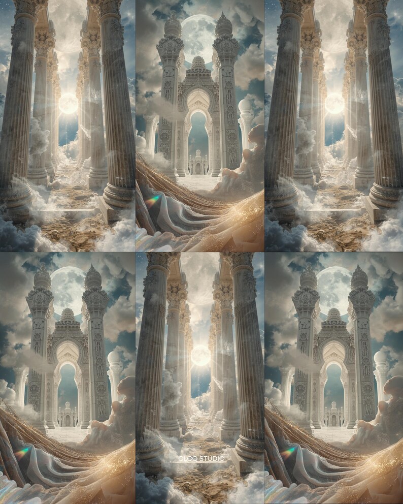 Celestial Temple Oracle Visual Bundle, 54 Files, Unique Designs ...