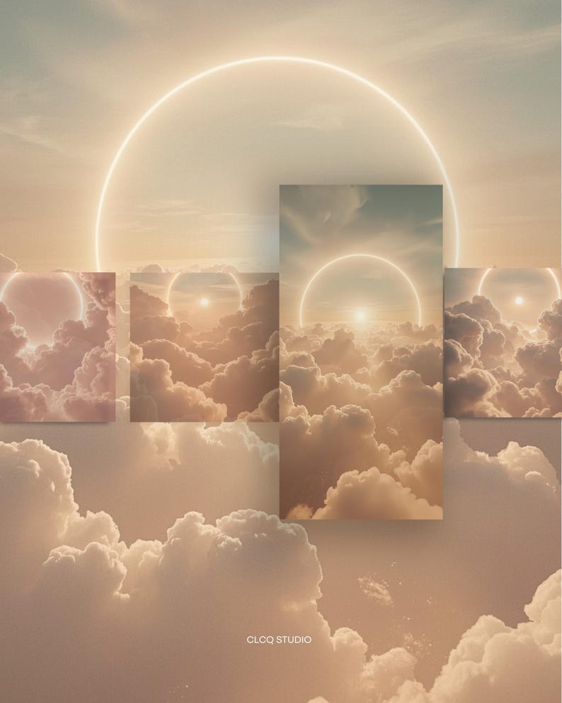 54 Heavenly Cloud Eclipse Background Content, Story + Feed + Card Size ...