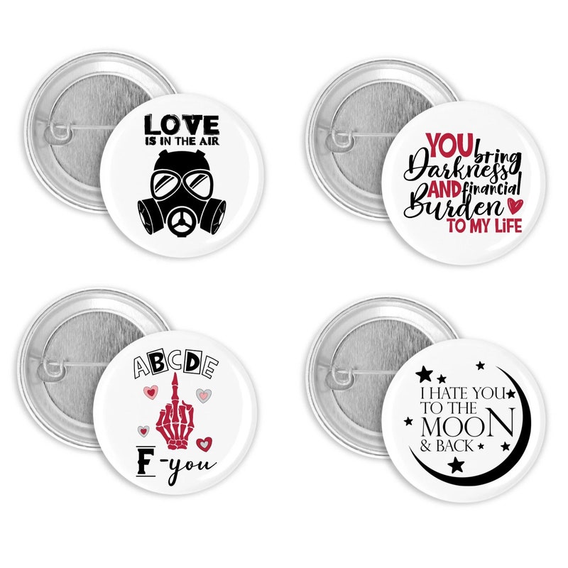 Funny Buttons - Etsy