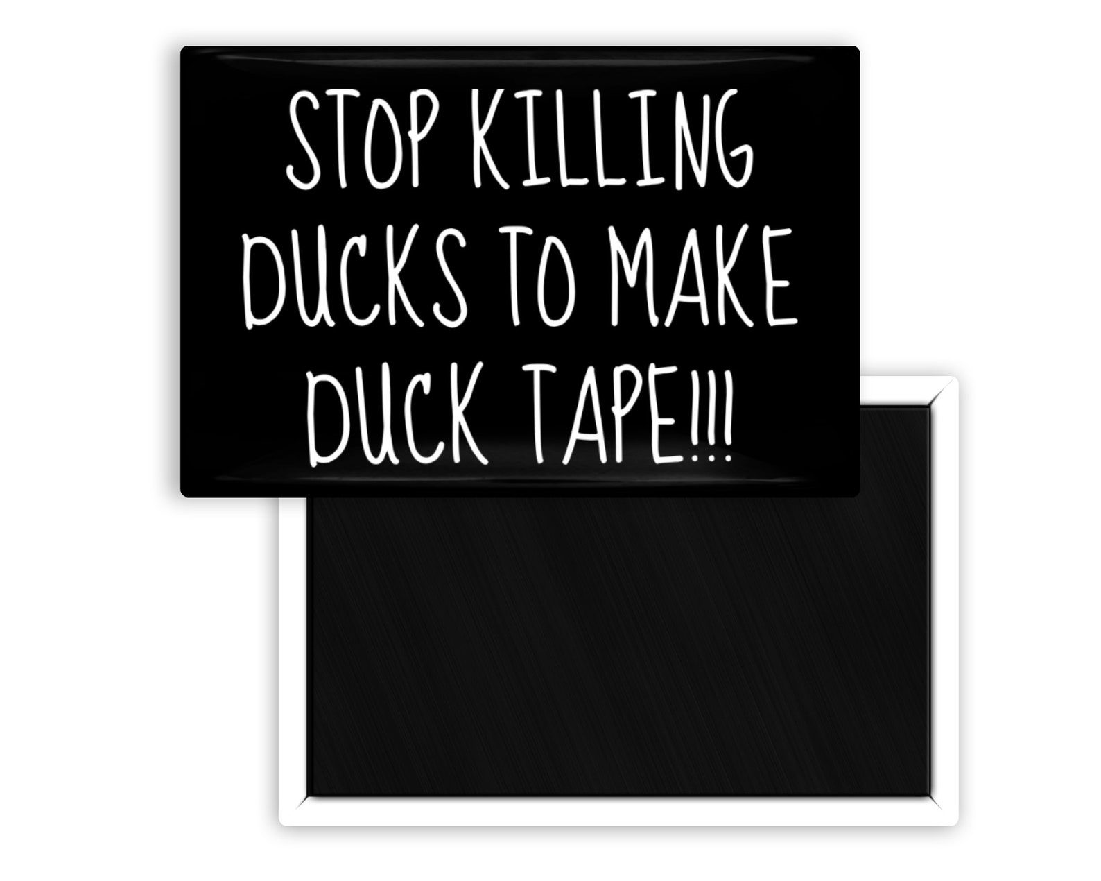 Stop Killing Ducks to Make Duck Tape Funny Pun Pin Back Button - Etsy