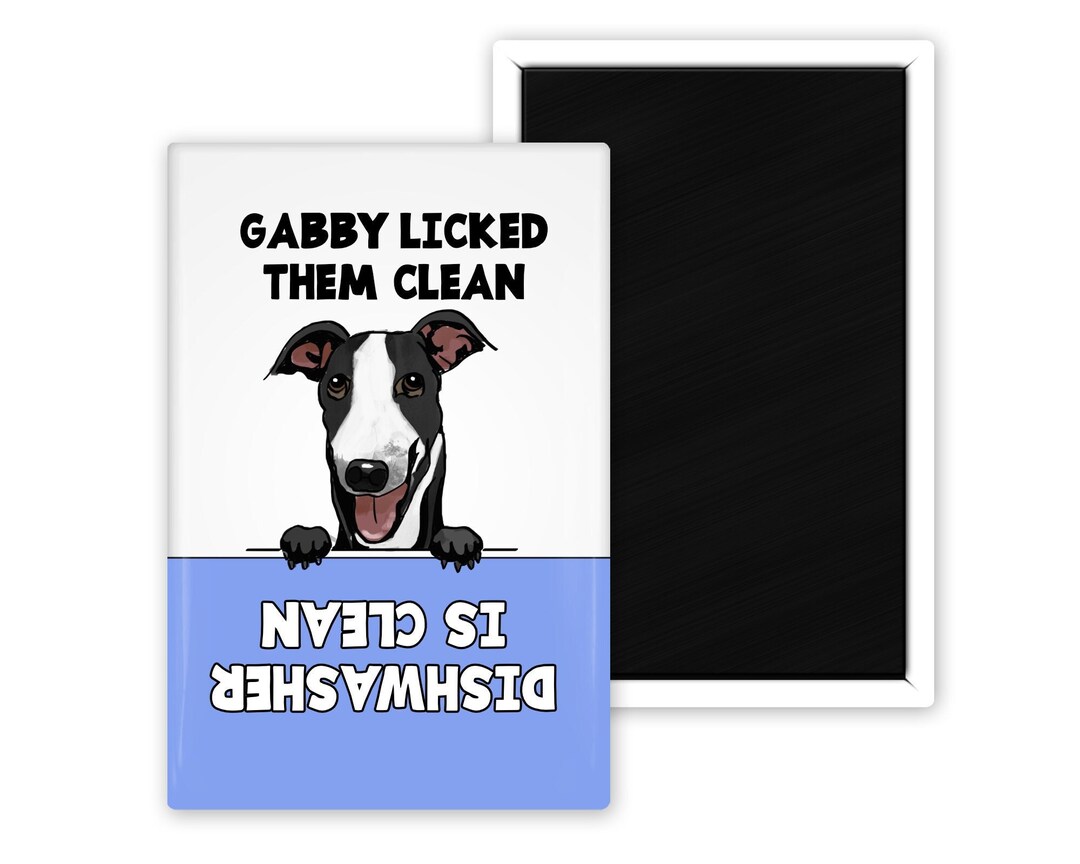 Italian Greyhound Personalized With Your Dogs Name Clean Dirty ...