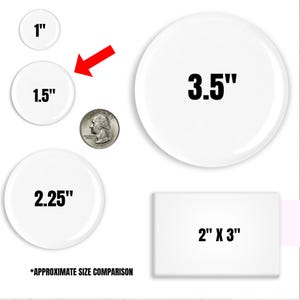 Cashier Retail Associate Manager Employee Set of 4 Funny 1.5" Pin Back ...