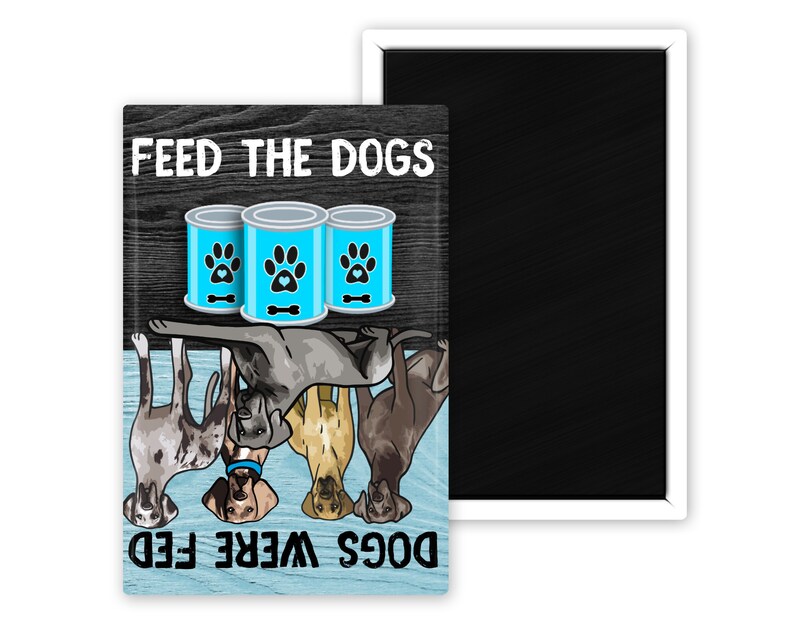 Feed the Dog Great Dane Dogs Were Fed Pet Feeding Reminder - Etsy