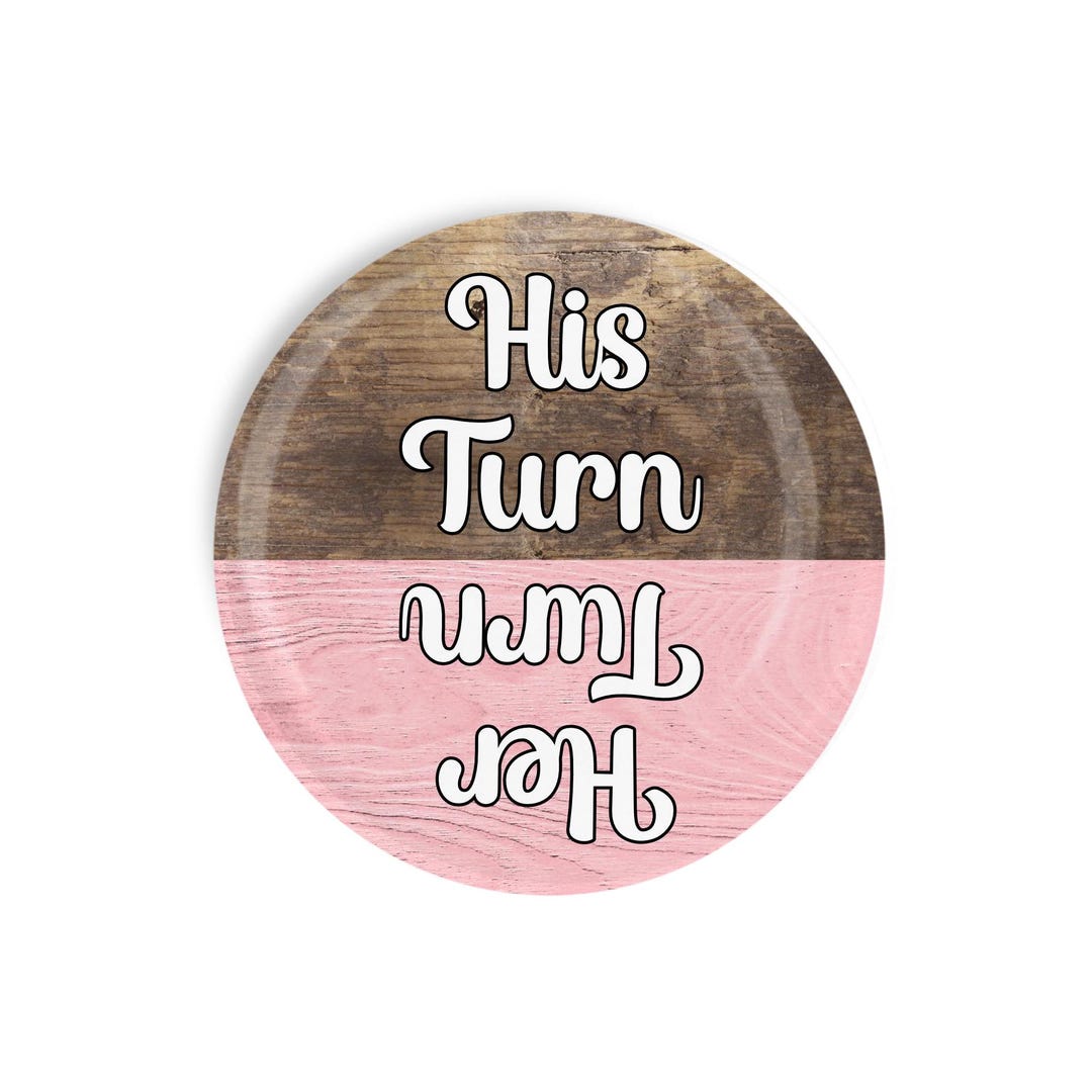 3.5" His Turn Her Turn Magnet – Chore Reminder for Laundry, Dishes ...