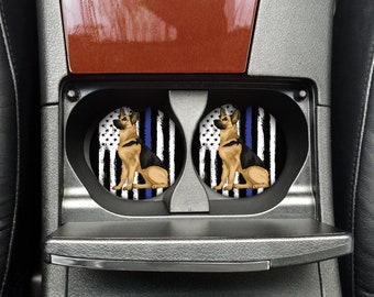 Blue Line Car Coasters - Etsy