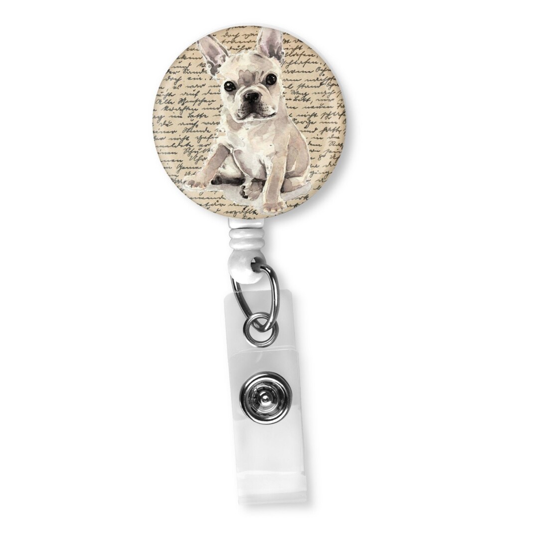 Adorable Frenchie French Bulldog Retro Vintage Retractable - Etsy
