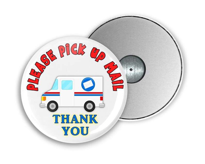 US Mail Truck Please Pick up Mail Alert Flag Replacement - Etsy