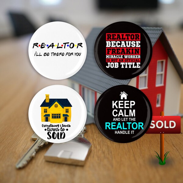 Realtor Pin - Etsy