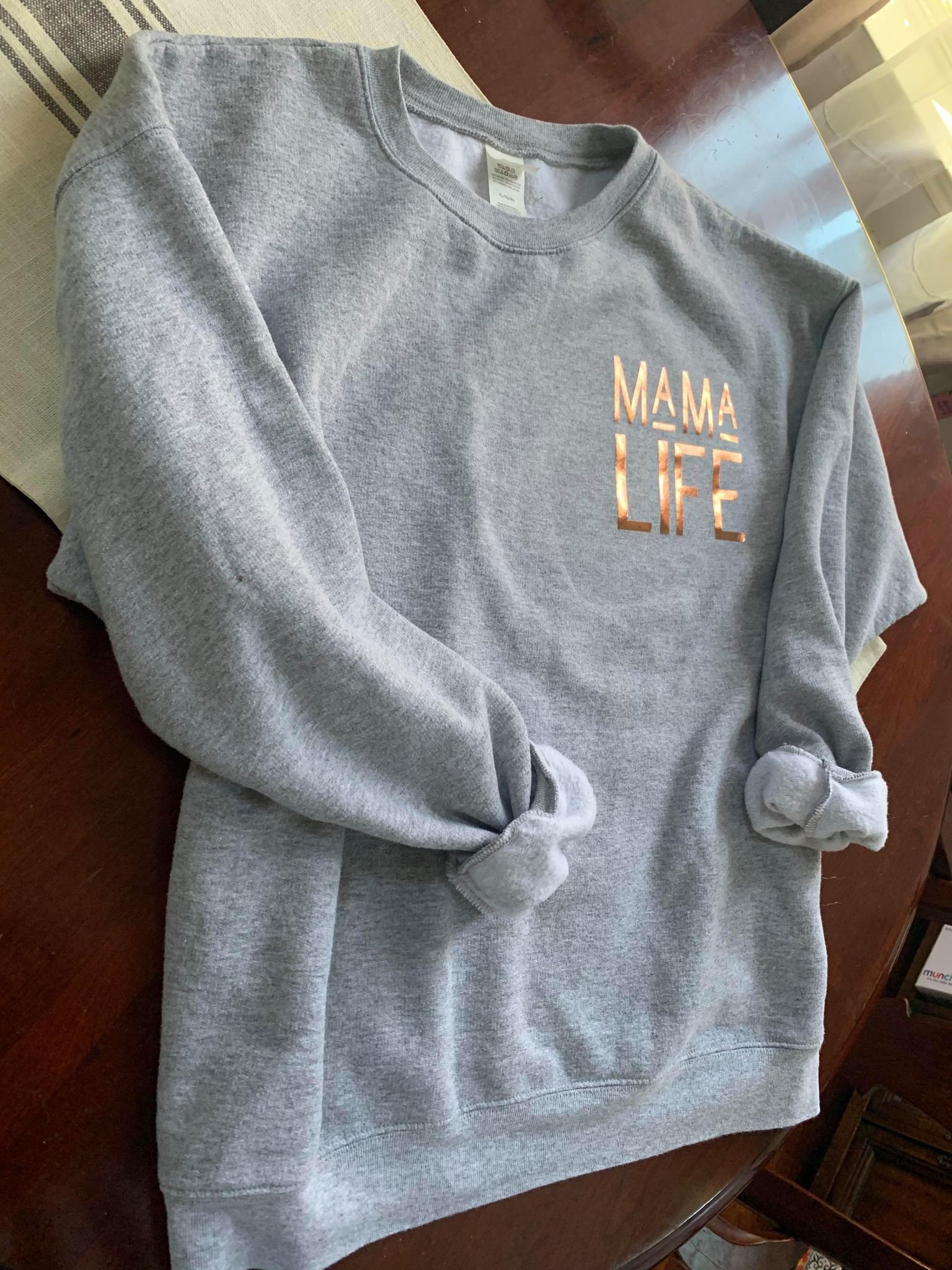 Mama Life Crewneck Sweatshirt Sweater Mom Mommy Mother | Etsy