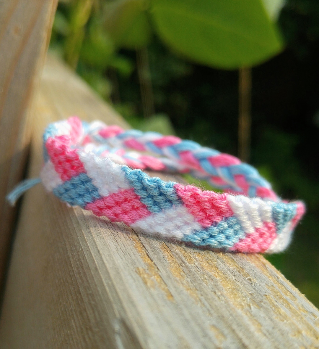Trans Pride Bracelet Transgender LGBT LGBTQ Queer Handmade - Friendship ...