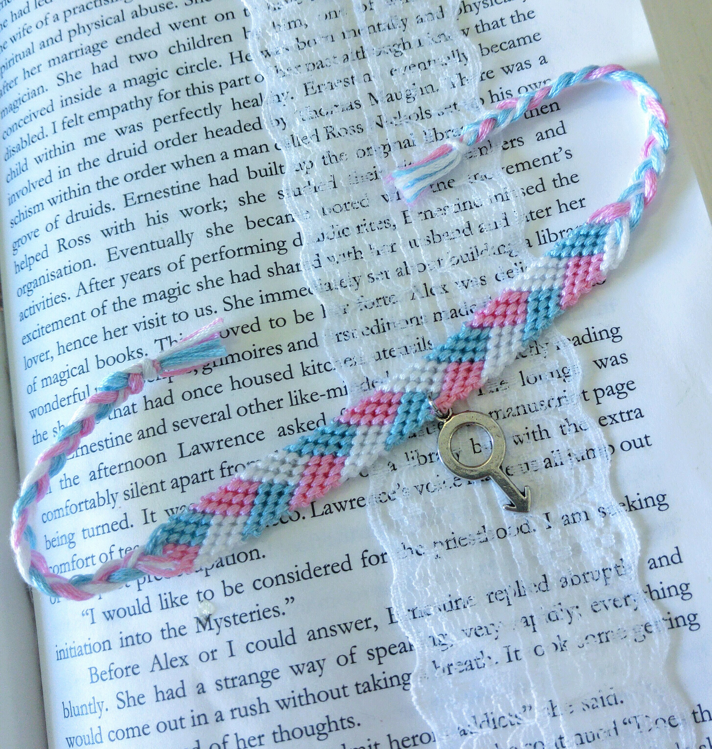 Trans pride bracelet transgender man transmac LGBT pride | Etsy