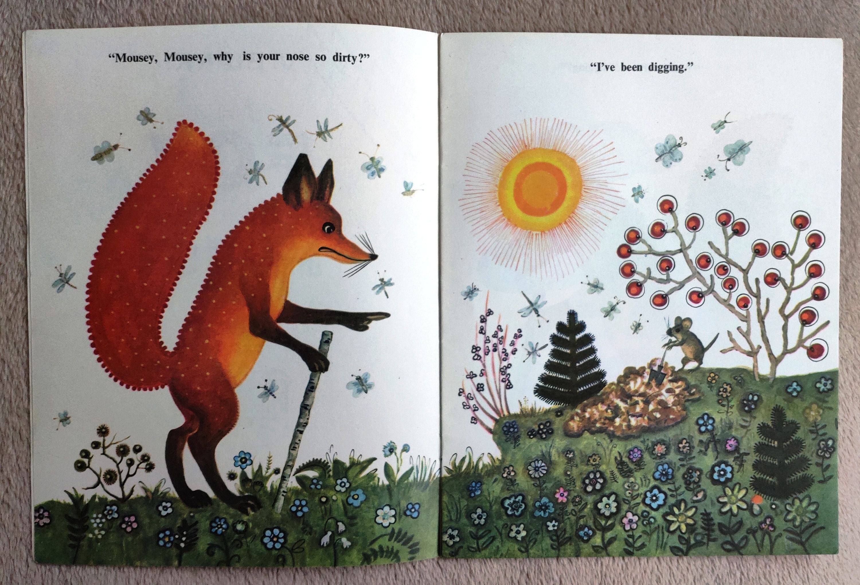 The Fox and the Mouse a Tale by Vitaly Bianki progress - Etsy
