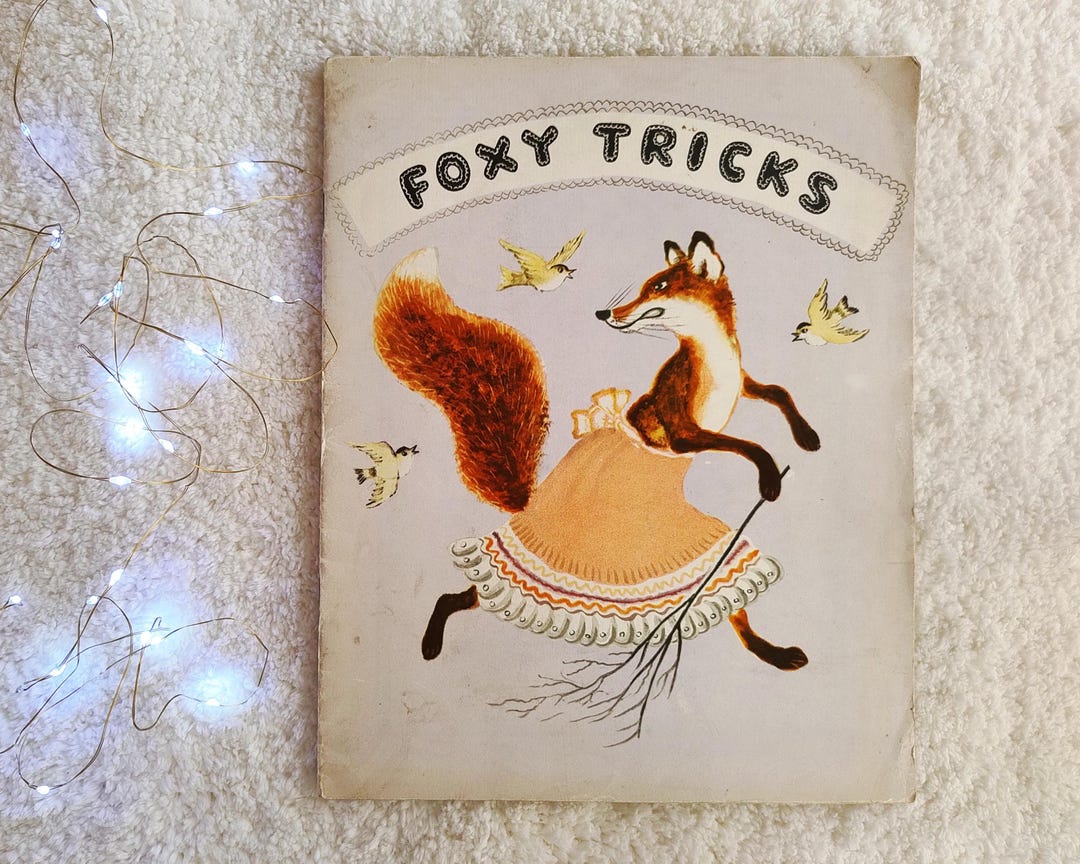 Foxy Tricks, Russian Folk Tales (progress, Moscow, 1968). Illustrations ...