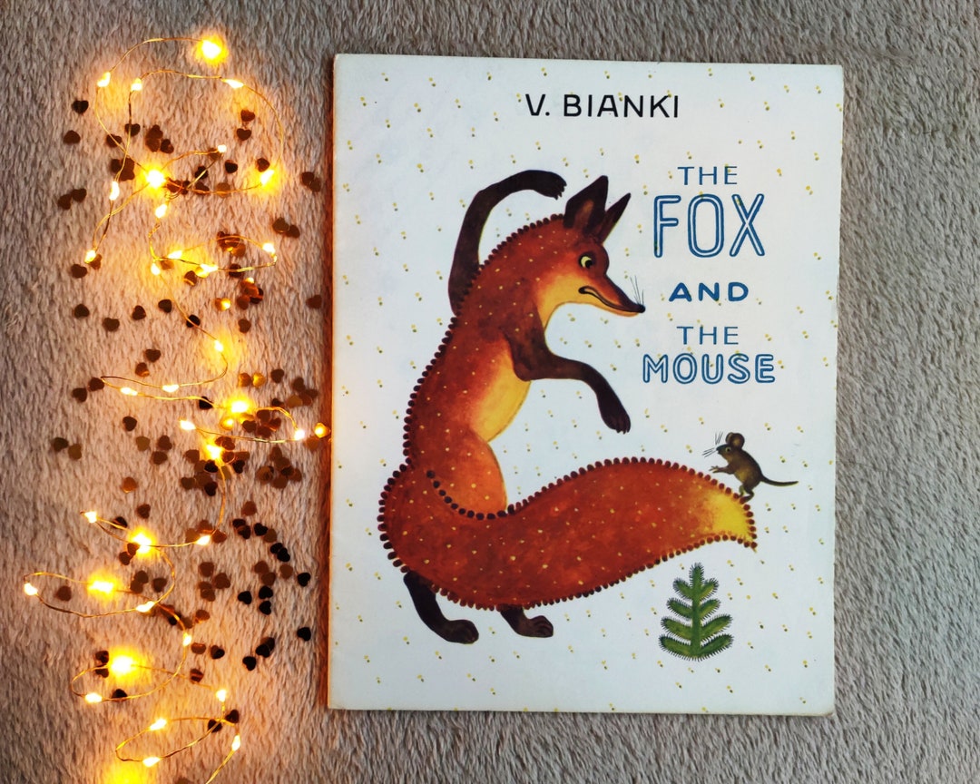 The Fox and the Mouse a Tale by Vitaly Bianki progress - Etsy