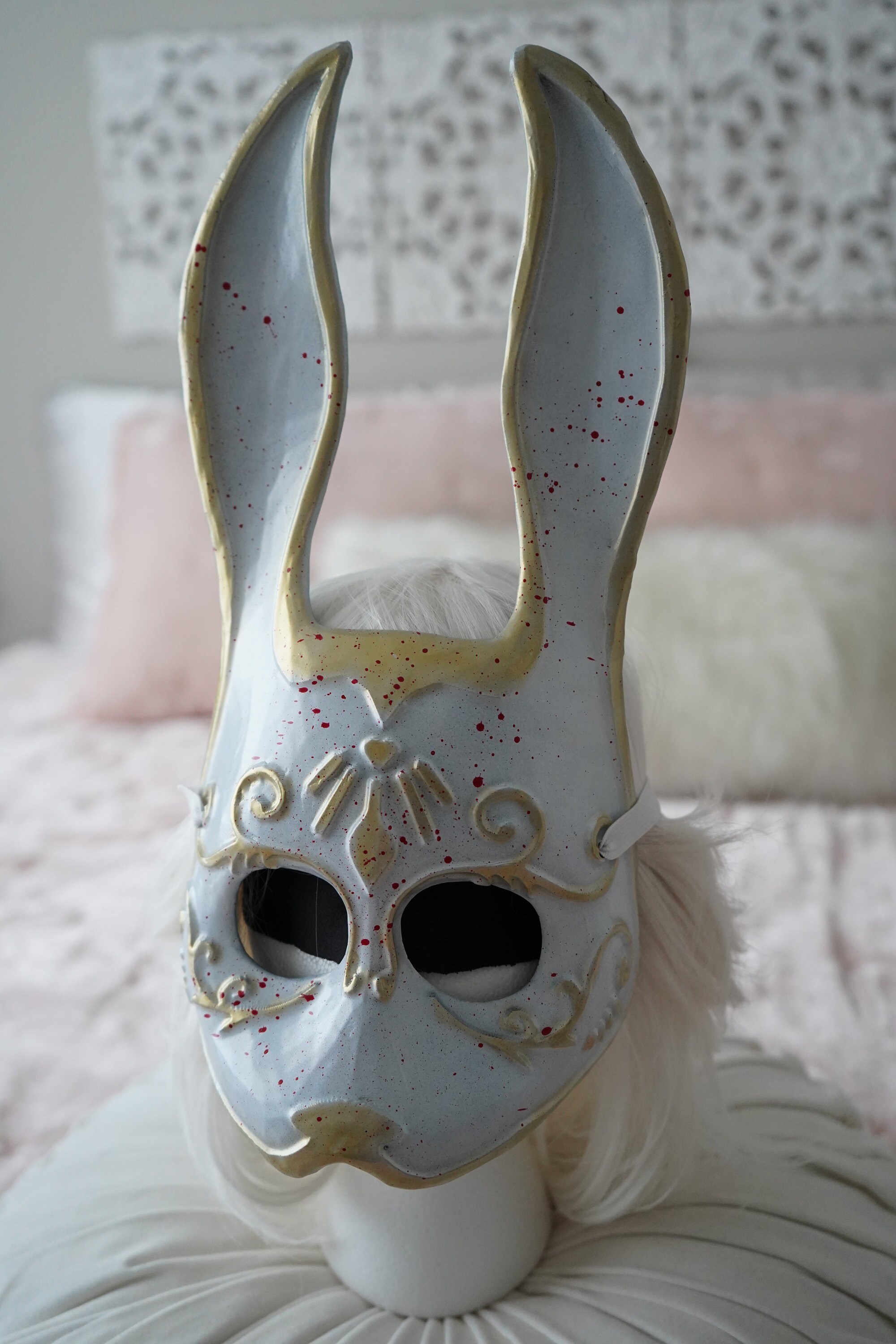 Bioshock Splicer Máscara Bunny Rabbit Masquerade Traje | Etsy