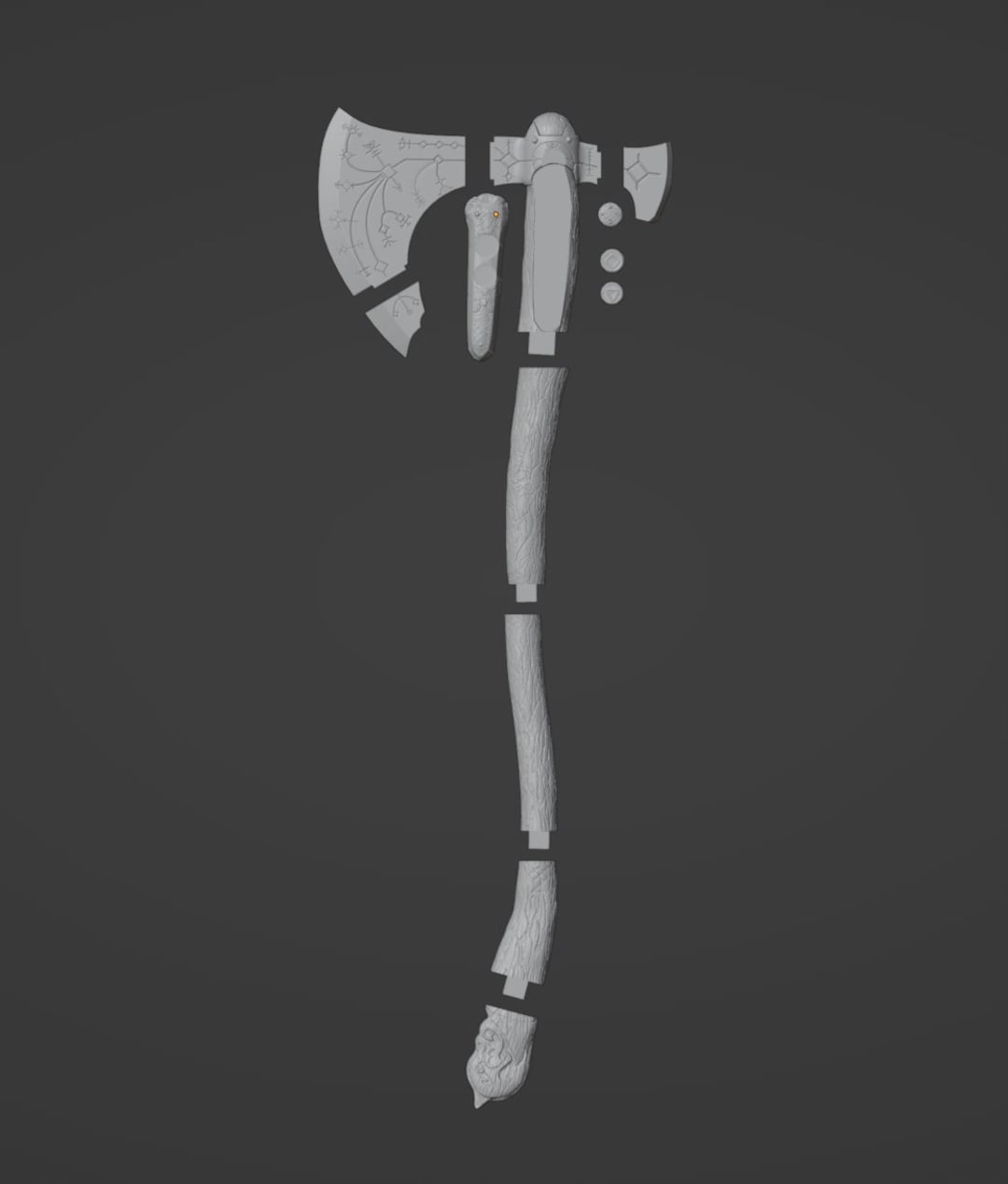 Leviathan Axe STL 3D File - Etsy