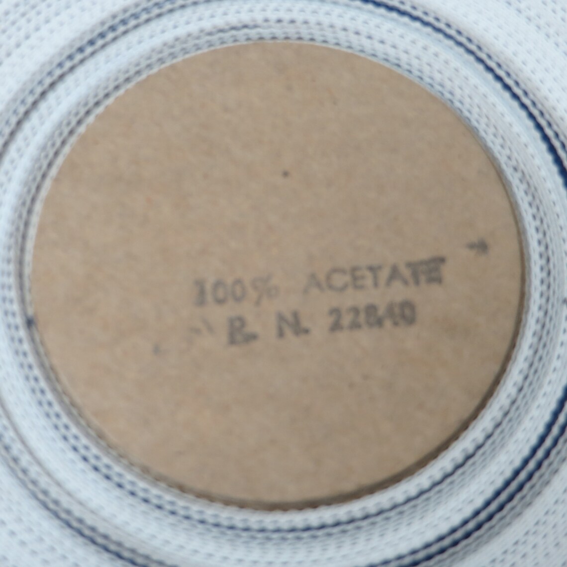 1y YELLOW GOLD NAVY Stripe Woven Edge Grosgrain Ribbon Tag: French ...