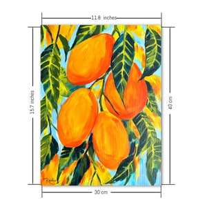 Mangos One of a Kind Original Painting by Irina Redine, Mango Tree ...
