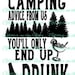 Funny Camping Advice RV Decals for Travel Trailer Camper Fifth Wheel - Etsy
