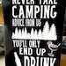 Funny Camping Advice RV Decals for Travel Trailer Camper Fifth Wheel - Etsy