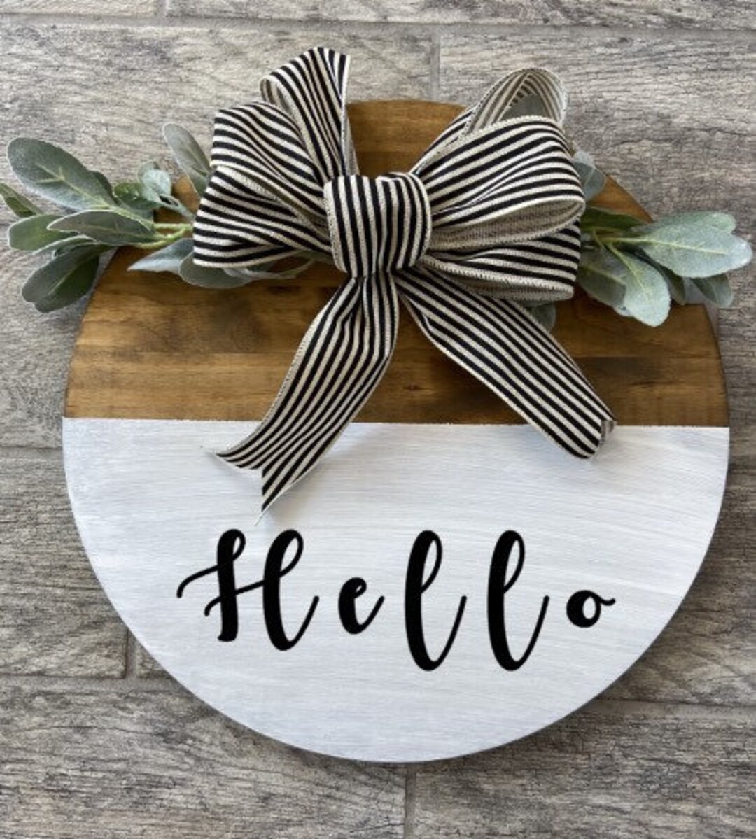Hello Door Sign | Door Sign | Home Sign | Front Door Decor |home Gift ...