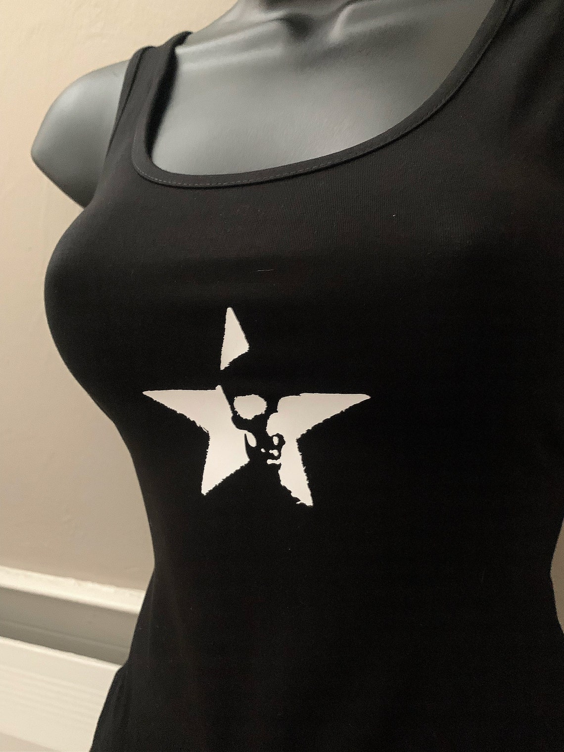 Skull & Star Tank Top - Etsy