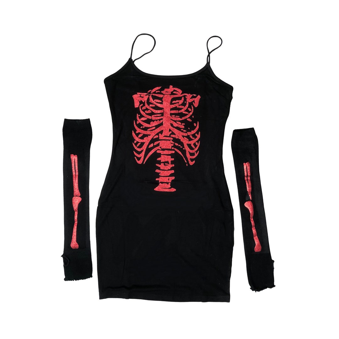Skelebabe Skeleton Dress - Etsy