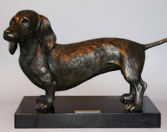 Dachshund sculpture | Etsy