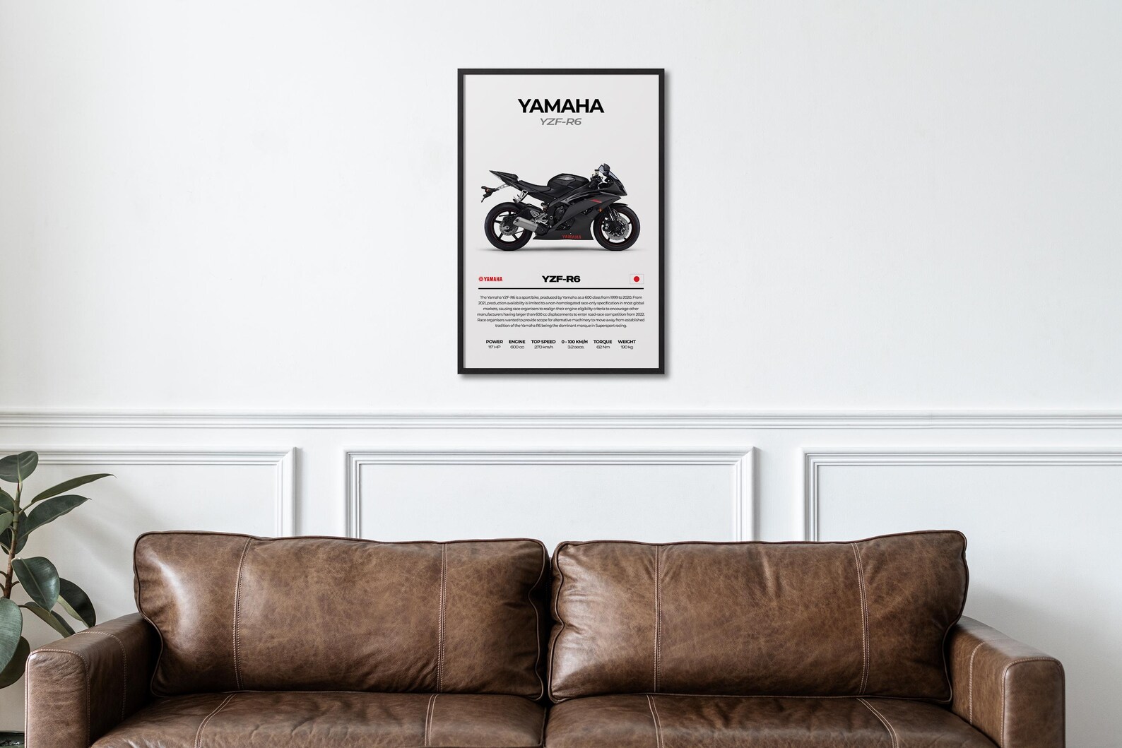 Yamaha YZF-R6 Motorcycle, Motorbike Poster, Motorbike Poster ...