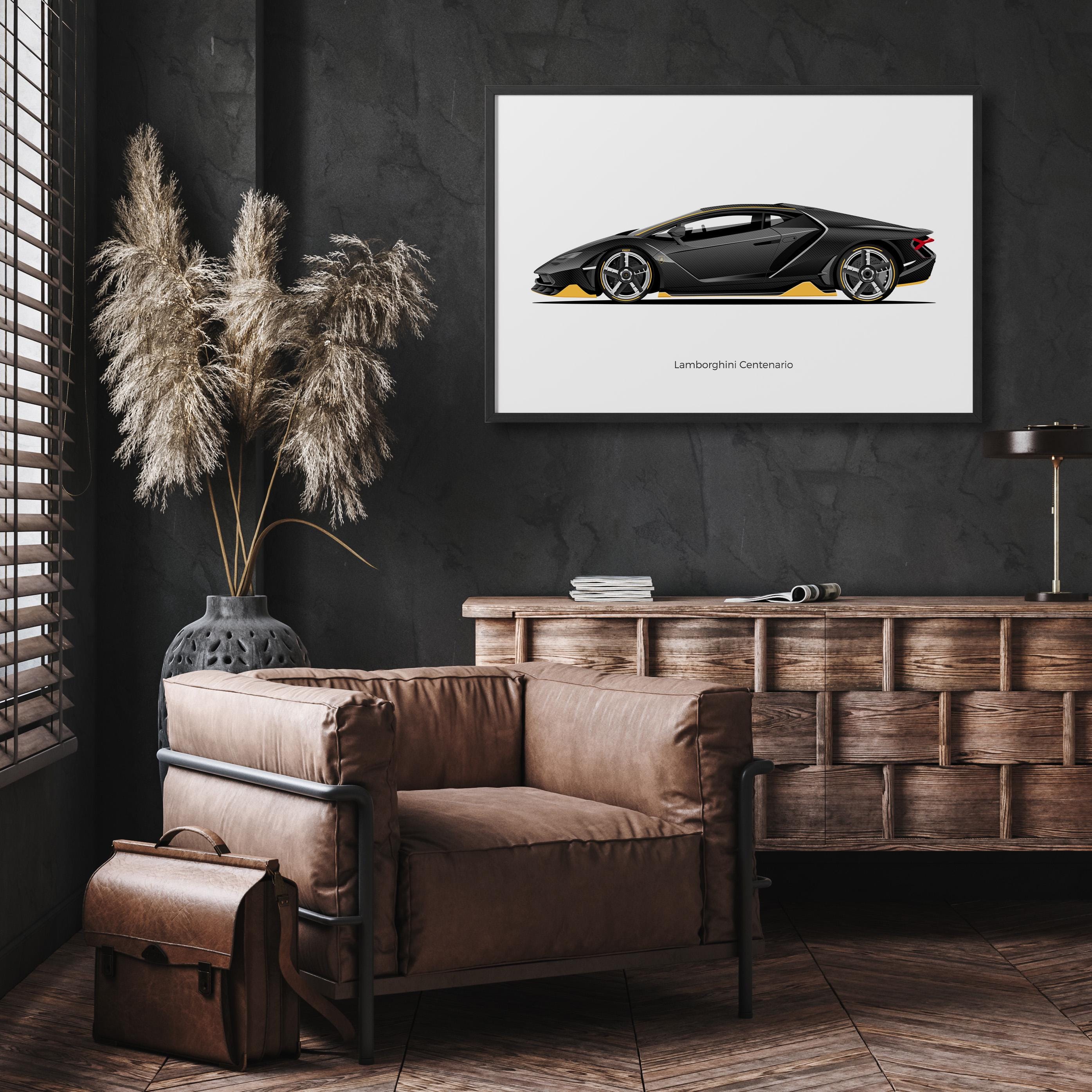 Lamborghini Centenario Automotive Print, Automotive Print, Automotive ...