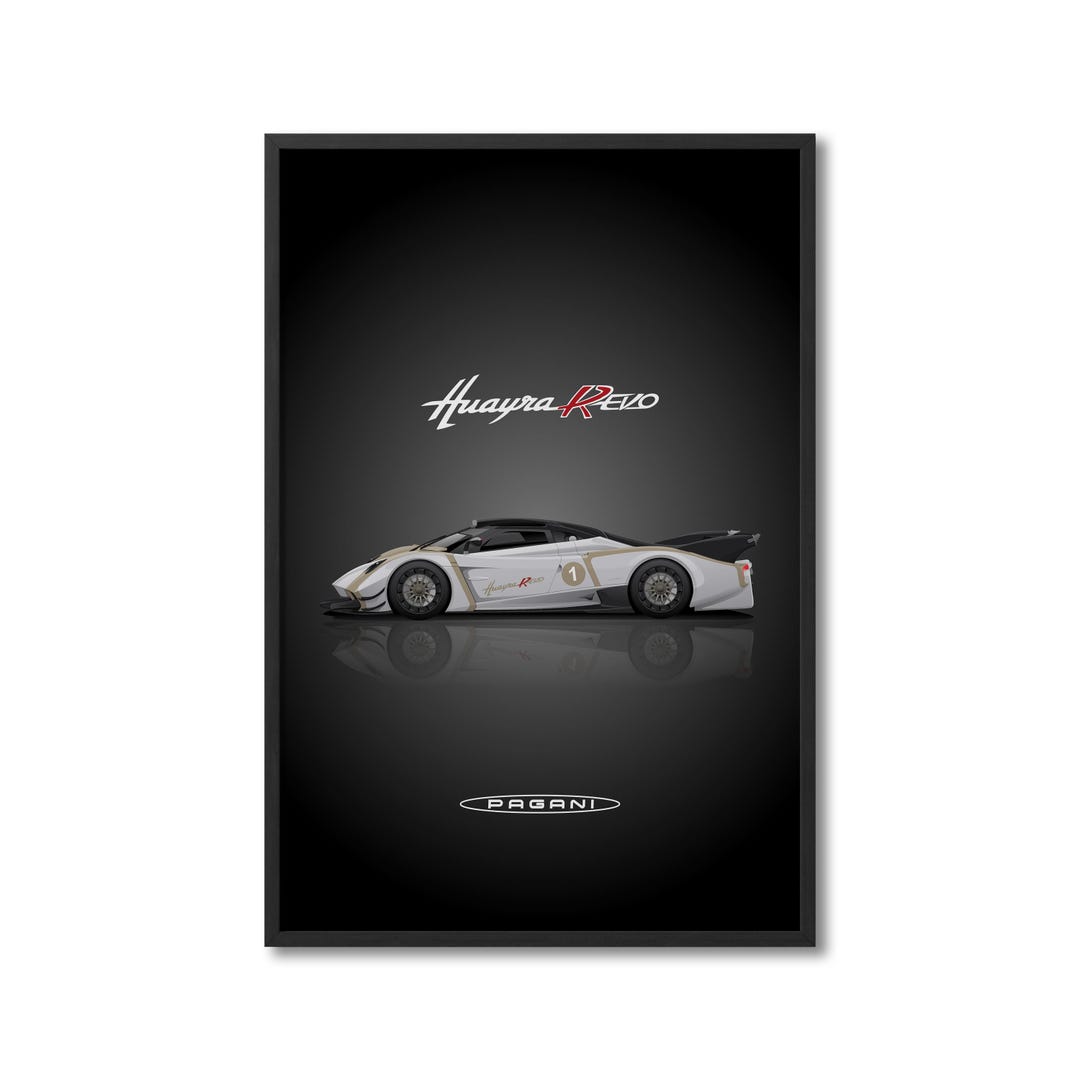 Pagani Huayra R Evo Automotive Print, Automotive Print, Automotive ...
