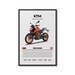 KTM 390 Duke Motorcycle, Motorbike Poster, Motorbike Poster, Sportsbike ...