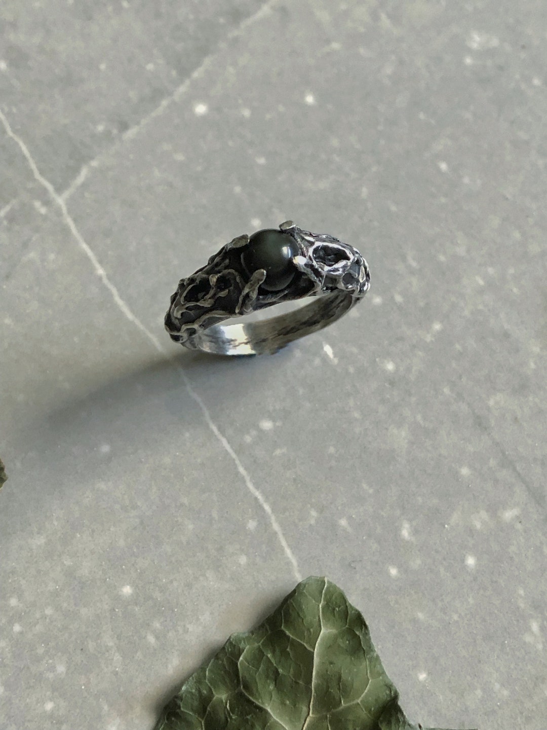 Obsidian Delphi I Ring | Archaia Collection | OOAK, Witchy Jewelry ...