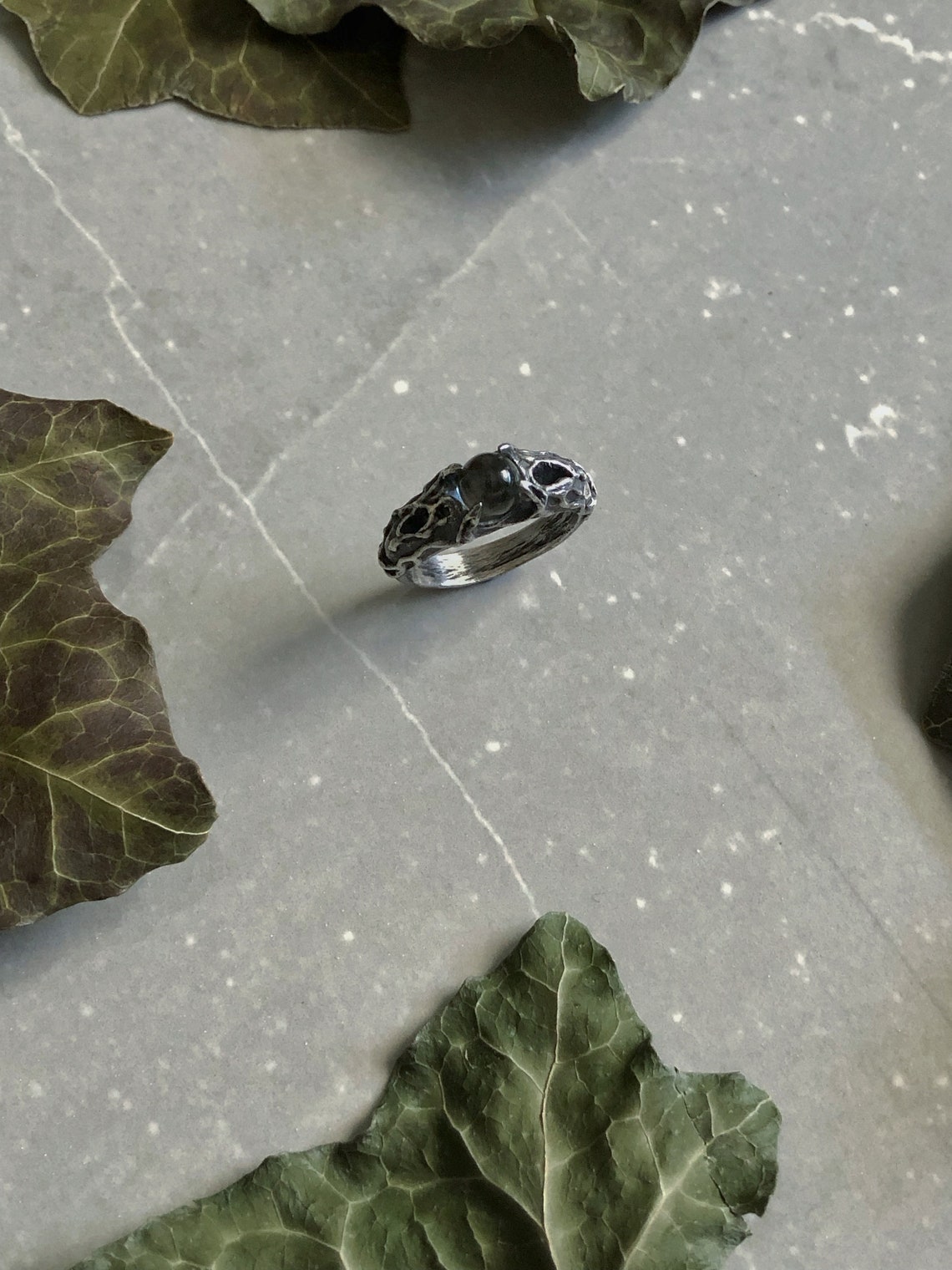 Green Amethyst Delphi I Ring | Archaia Collection | Witchy Jewelry ...